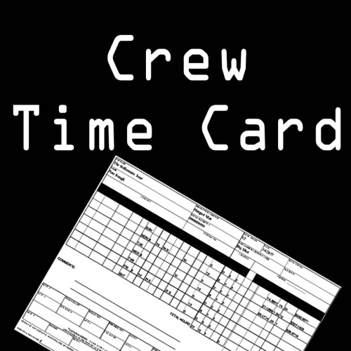 Crew Time Card - Pro Filmmaker Apps